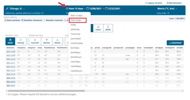 Tutorial: How to Load Weather Data into Microsoft Excel using a Web ...