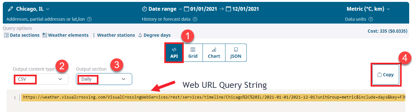 Tutorial How To Load Weather Data Into Microsoft Excel Using A Web