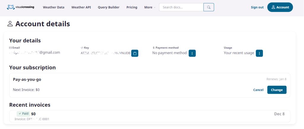 How to sign up for a Weather Data & Weather API Account | Visual Crossing