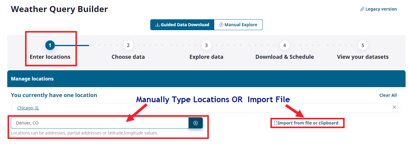 Tutorial: How to Build a Weather Dataset for Download, Bulk Import or ...
