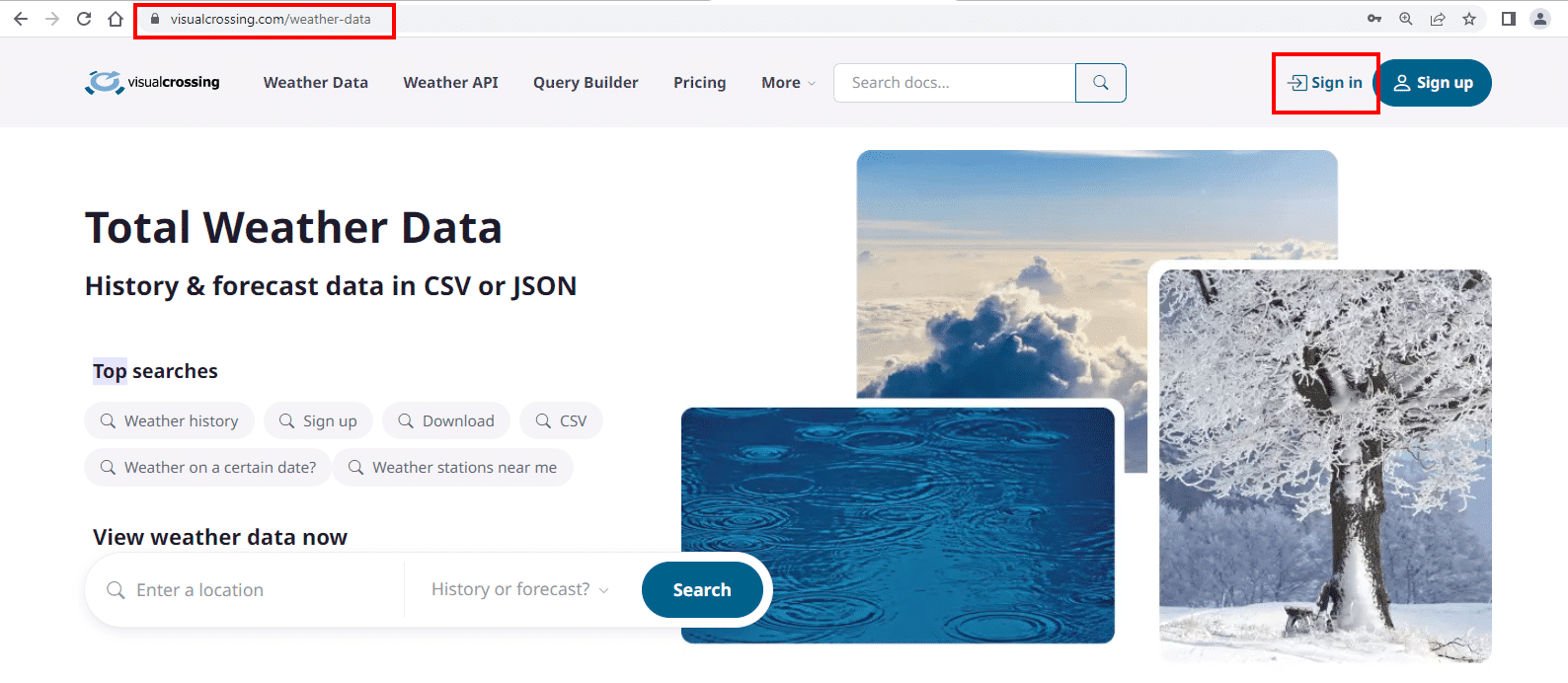 How can I find historical weather data for analysis in R? | Visual Crossing