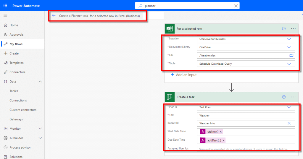 How to add weather forecast data into Microsoft Planner | Visual Crossing